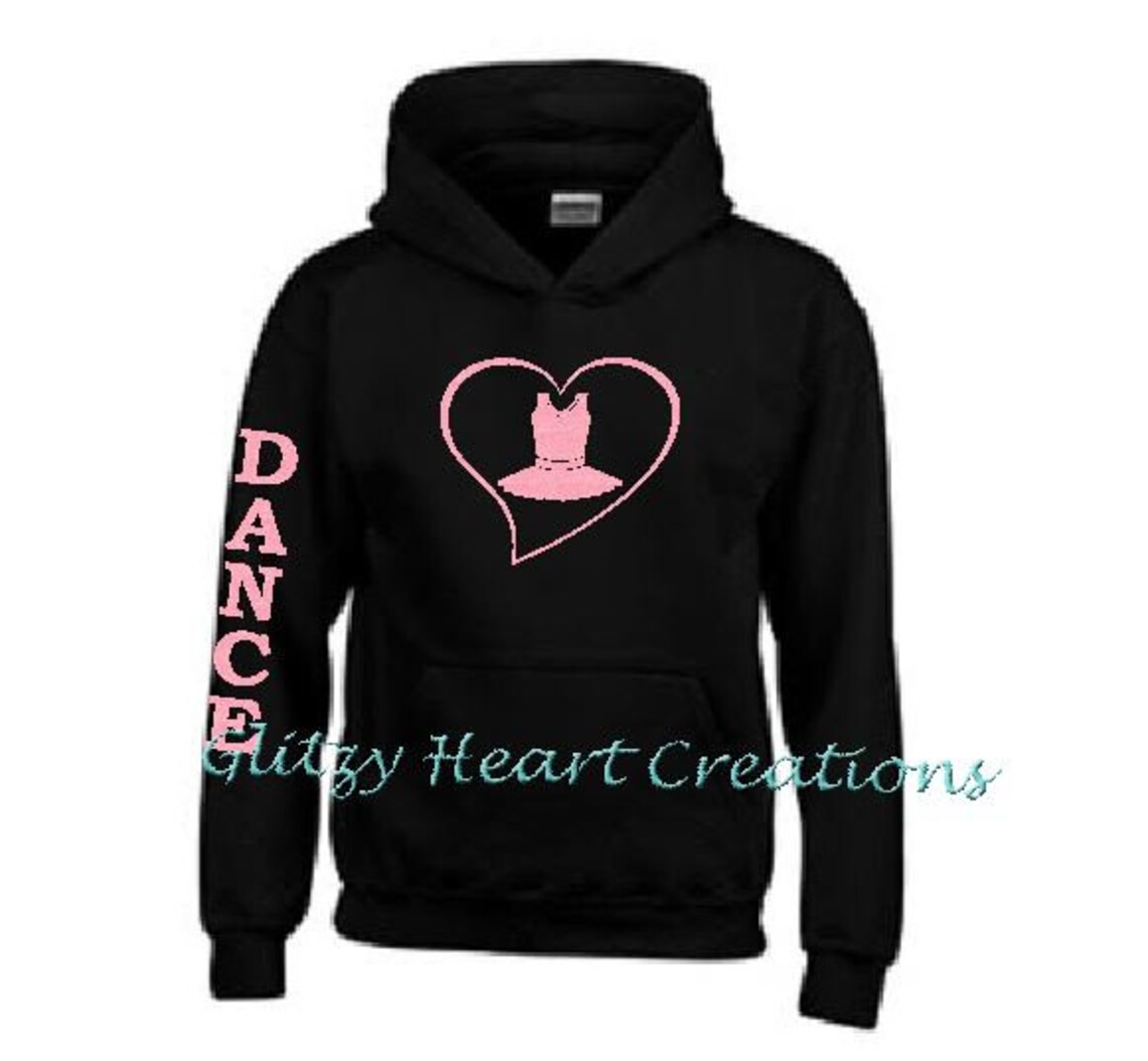 Dance Hoodie, Girls Hoodie, Kids Hoodie, Dancer Hoodie, Dance Clothing ...