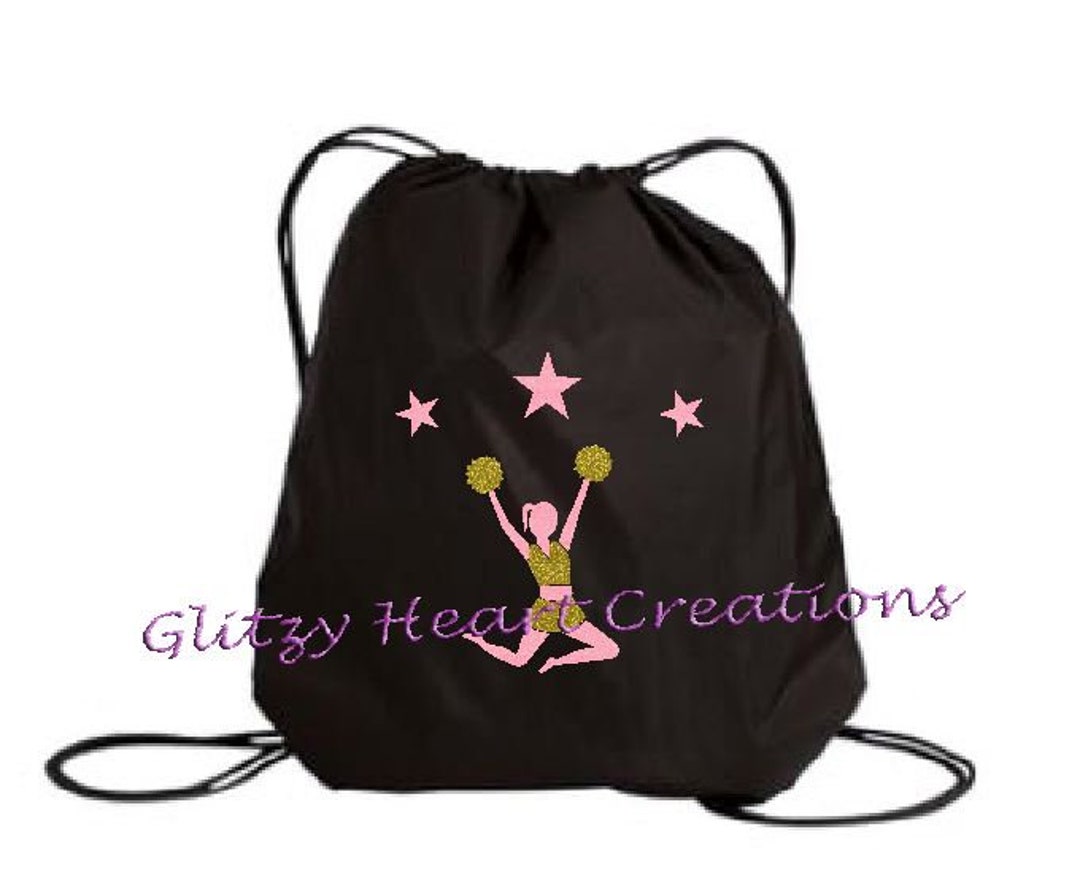 Girls Cheer Bag, Gym Bag, Girls Bag, Cheerleading Bag, Cinch Bag ...