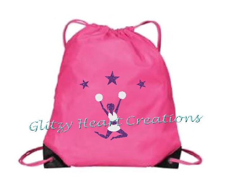 Girls Cheer Bag Gym Bag Girls Bag Cheerleading Bag Cinch - Etsy