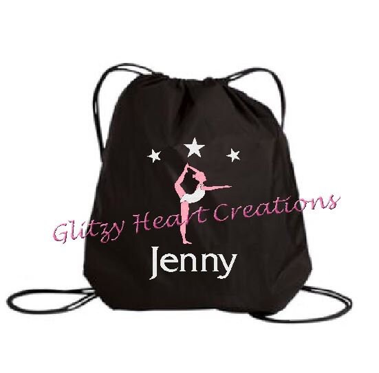 Personalized Girls Gymnast Bag, Gym Bag, Girls Bag, Gymnastics Bag ...