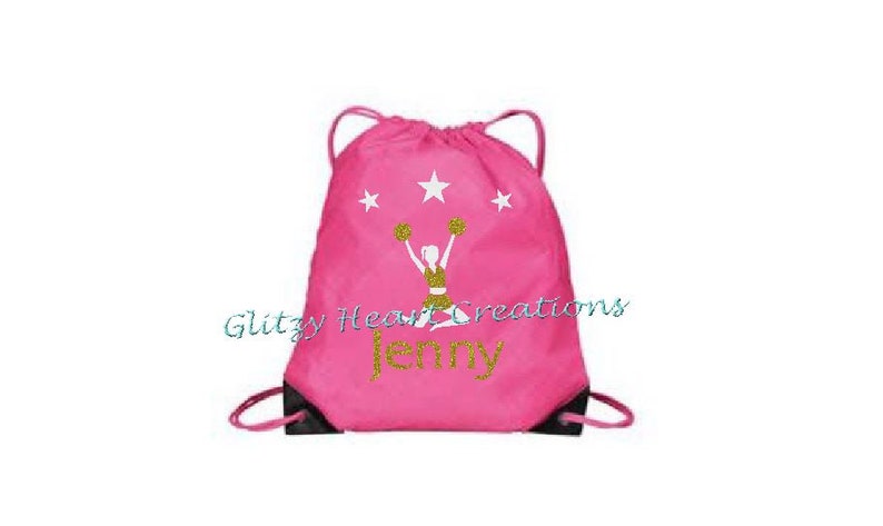 Personalized Girls Cheer Bag Gym Bag Girls Bag Cheerleading | Etsy