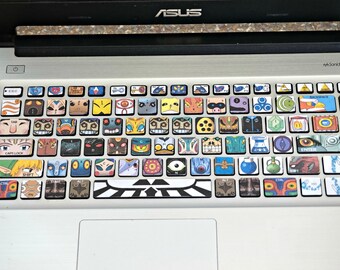 Pokemon keyboard decal for Apple Macs | Etsy