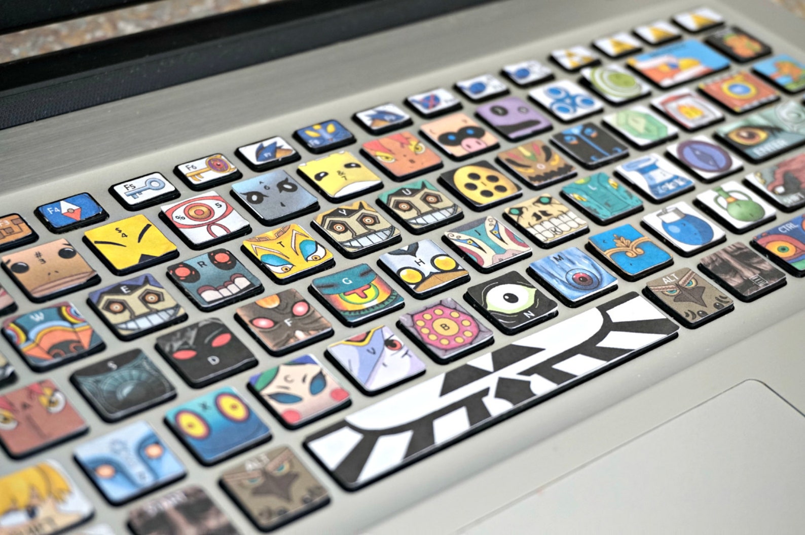 Legend of Zelda: Villains keyboard decal sticker set for | Etsy