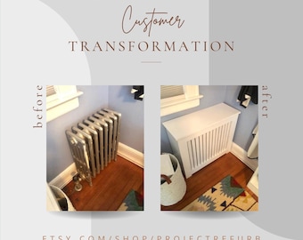 Custom Wood Radiator Cover - Etsy