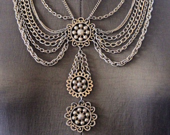 Kenneth Jay Lane Egyptian Pharaoh Necklace Vintage 1970 - Etsy