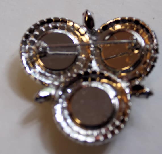 Impressive Vintage Rhinestone Brooch/Pin 1950 Bridal … - Gem