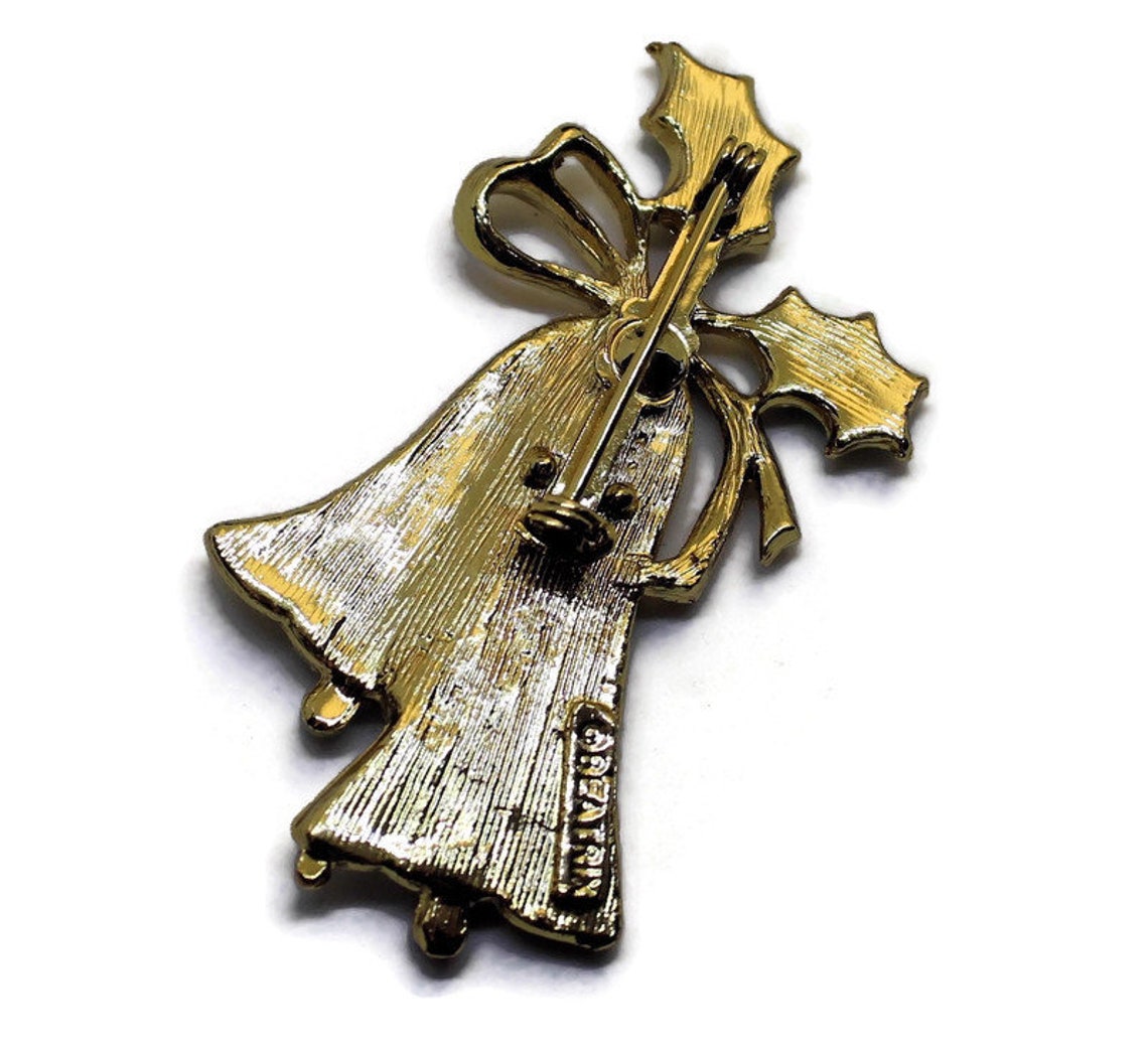 Vintage Beatrix Christmas Bells Brooch/pin Holiday Jewelry - Etsy