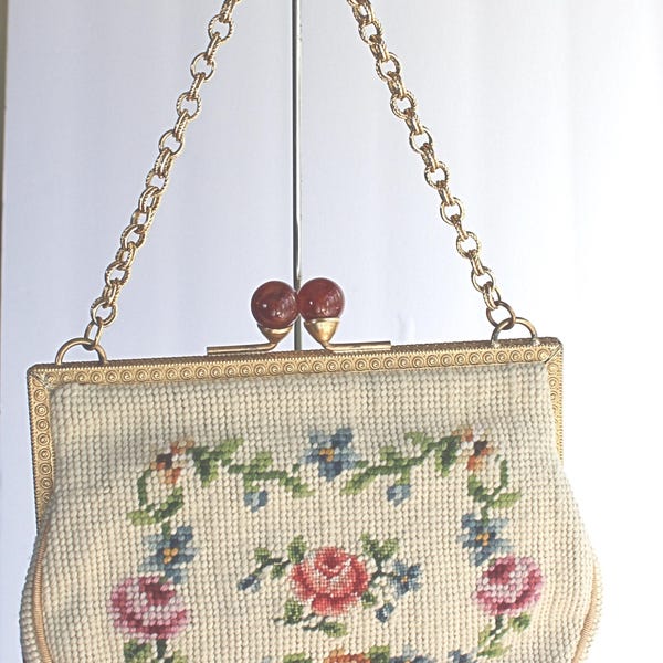 Needlepoint Handbag - Etsy