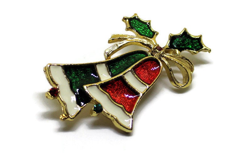 Vintage Beatrix Christmas Bells Brooch/pin Holiday Jewelry - Etsy