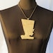Kenneth Jay Lane Egyptian Pharaoh Necklace Vintage 1970 - Etsy