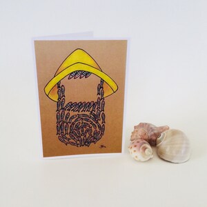 Fish Face - Fisherman - Fishing Greetings Card - Fish - Mackerel - Sea ...