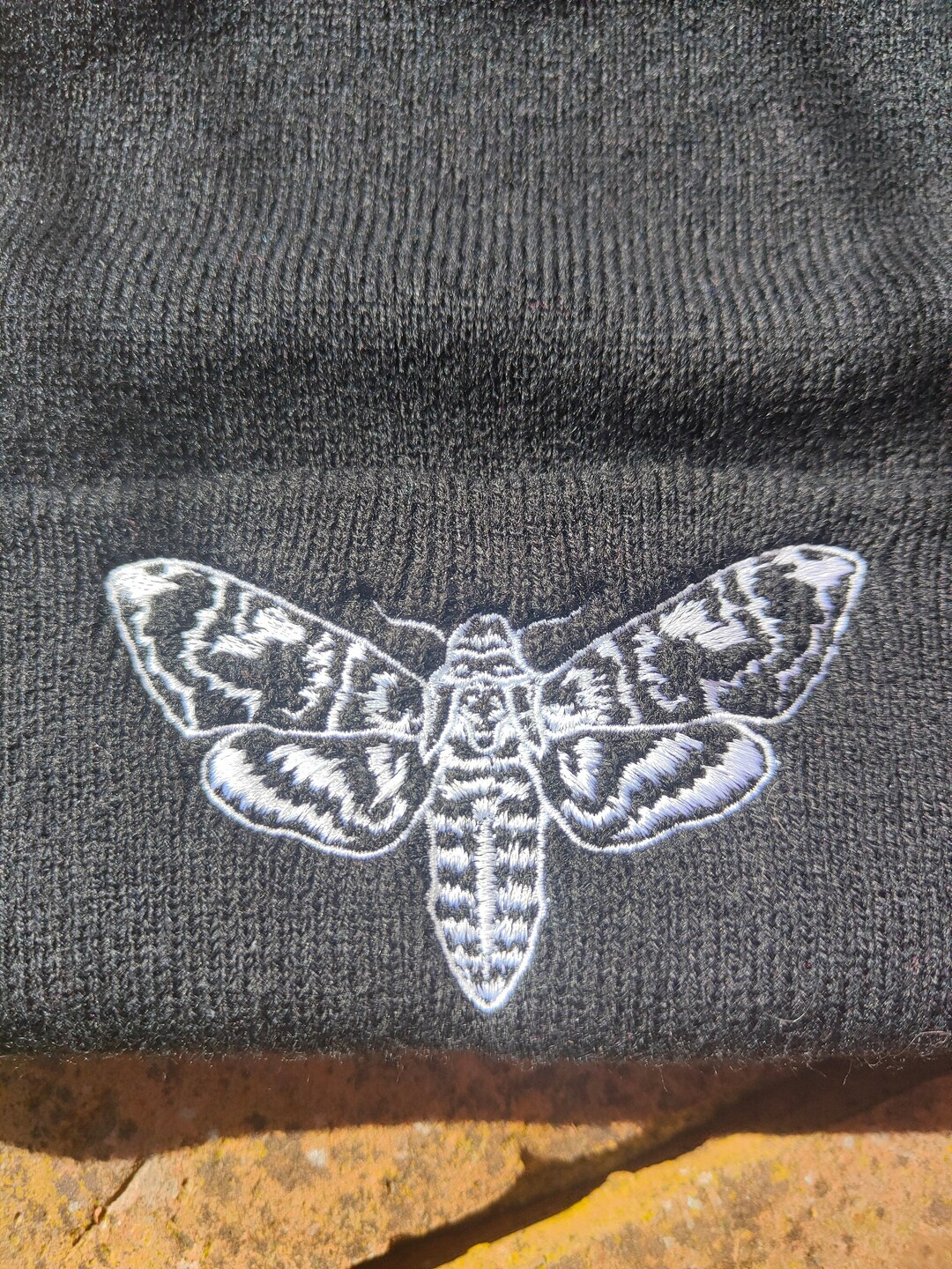 Death Moth Beanie Hat - Etsy