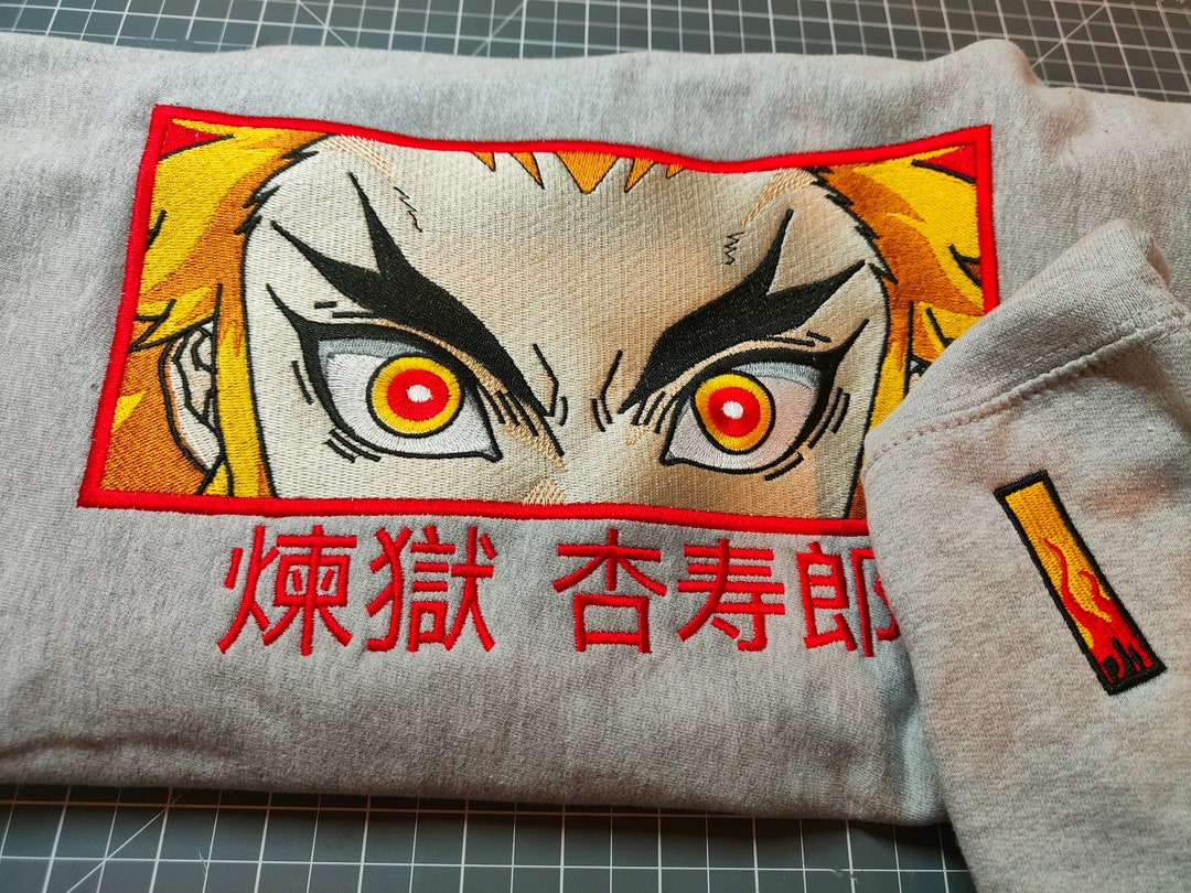 Kyōjurō Rengoku Inspired Hoodies & Sweatshirts - Etsy