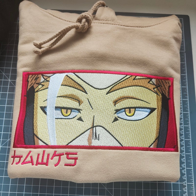 Hawks My Hero Hoodie - Etsy UK