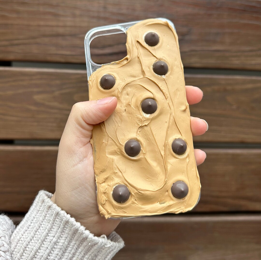 Chocolate Chip Cookie Dough Phone Case - Etsy
