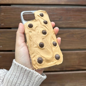 Chocolate Chip Cookie Dough Phone Case - Etsy