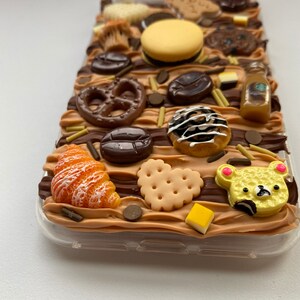 Breakfast Sweets Case - Phone Case - Kawaii Decoden Phone Case - Etsy