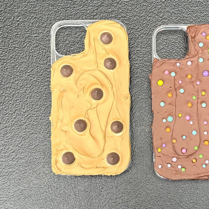 Chocolate Chip Cookie Dough Phone Case - Etsy