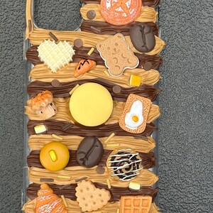 Breakfast Sweets Case - Phone Case - Kawaii Decoden Phone Case - Etsy