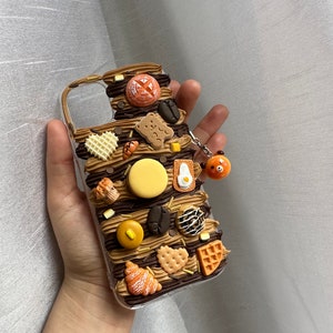 Breakfast Sweets Case - Phone Case - Kawaii Decoden Phone Case - Etsy