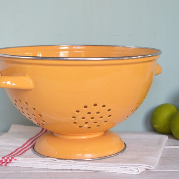 Enamel Colander - Etsy