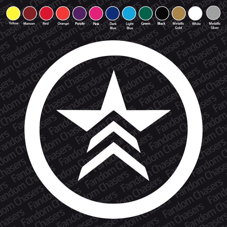 Mass Effect Decal Renegade Symbol Mass Effect Bumper Sticker | Etsy