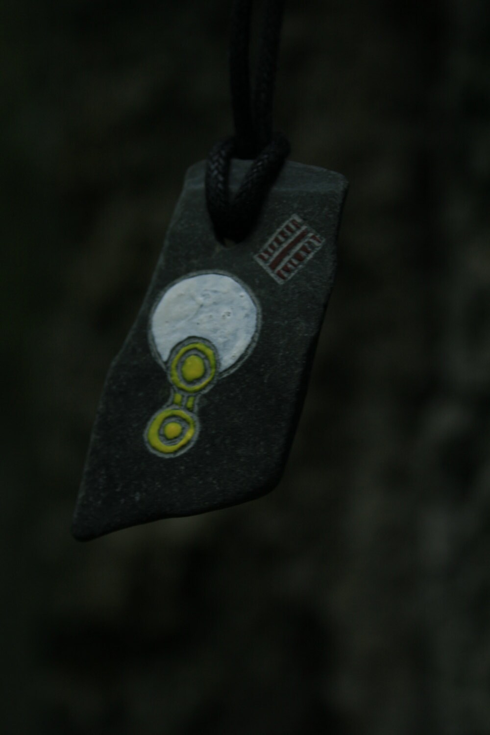 Pictish Mirror and Comb Pictish Pendant Carved on Slate. | Etsy