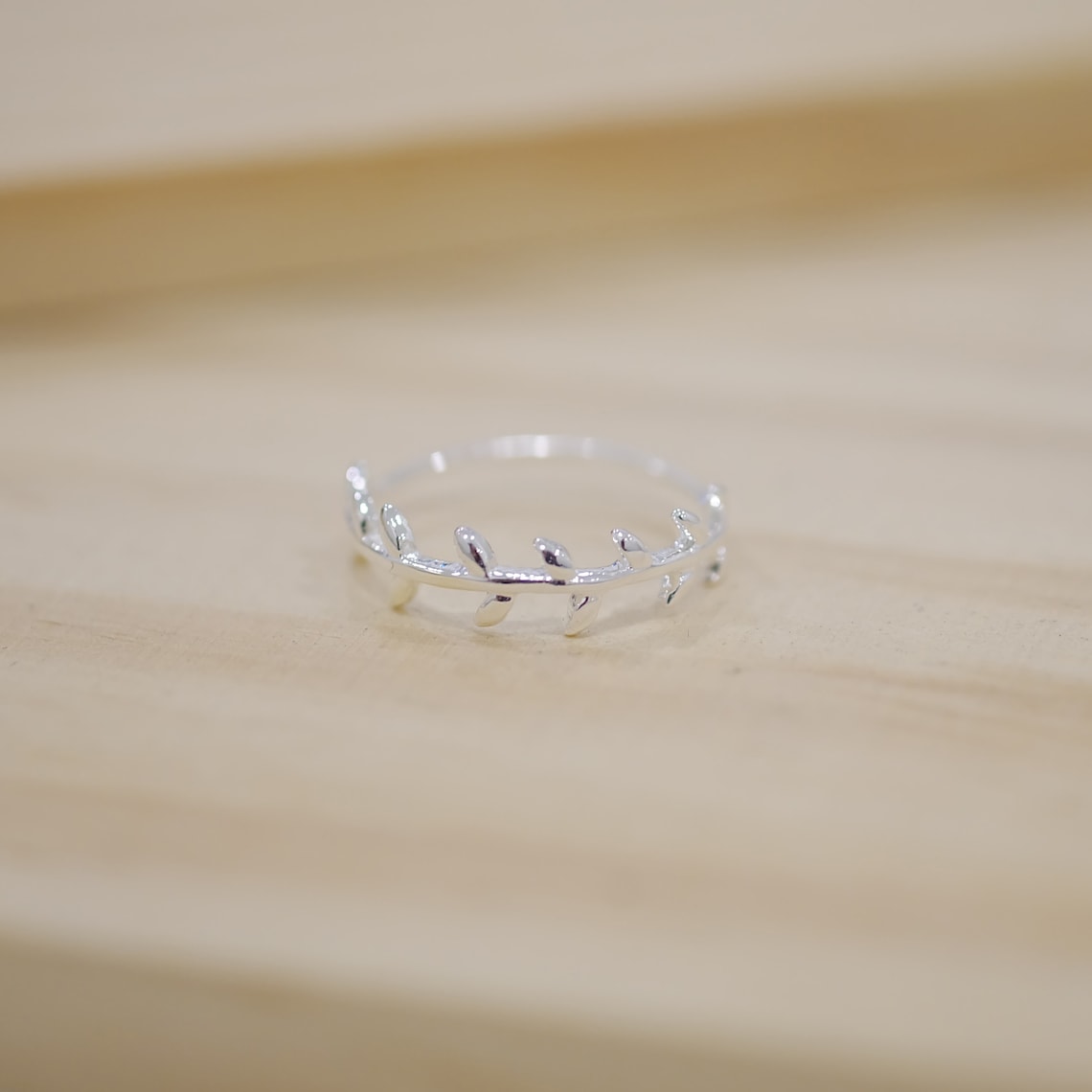 Sterling Silver Leaf Ringleaves Branch Ringleaf Ringnature - Etsy