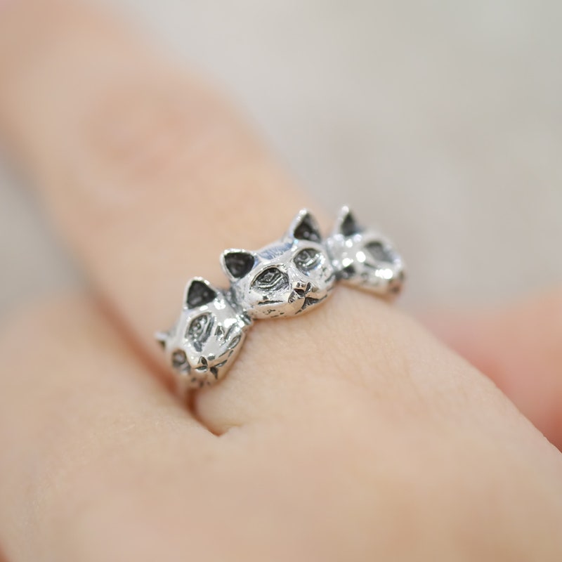 Cat Ring - Etsy