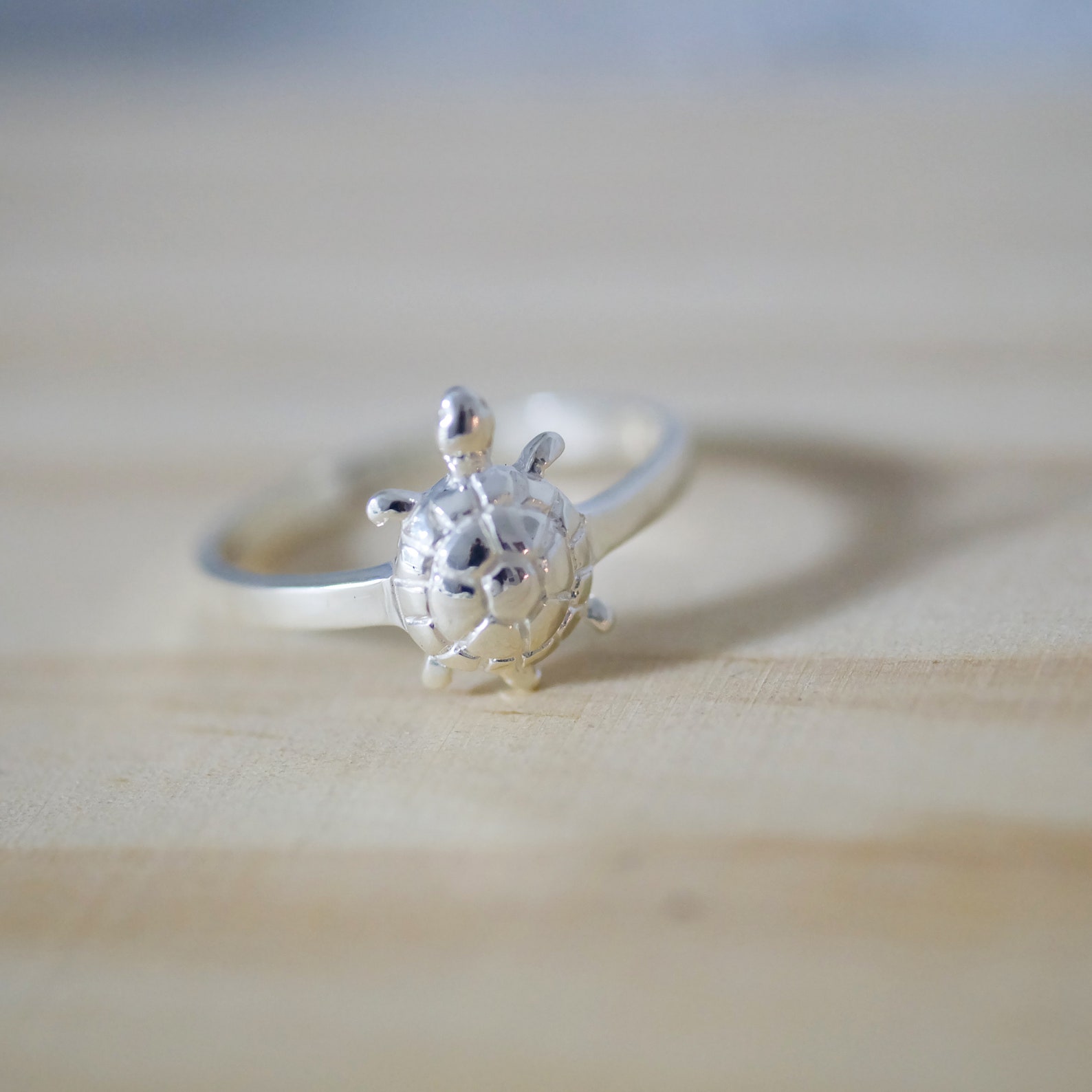 Sterling Silver Turtle Ringturtle Giftsanimal Ringanimal - Etsy