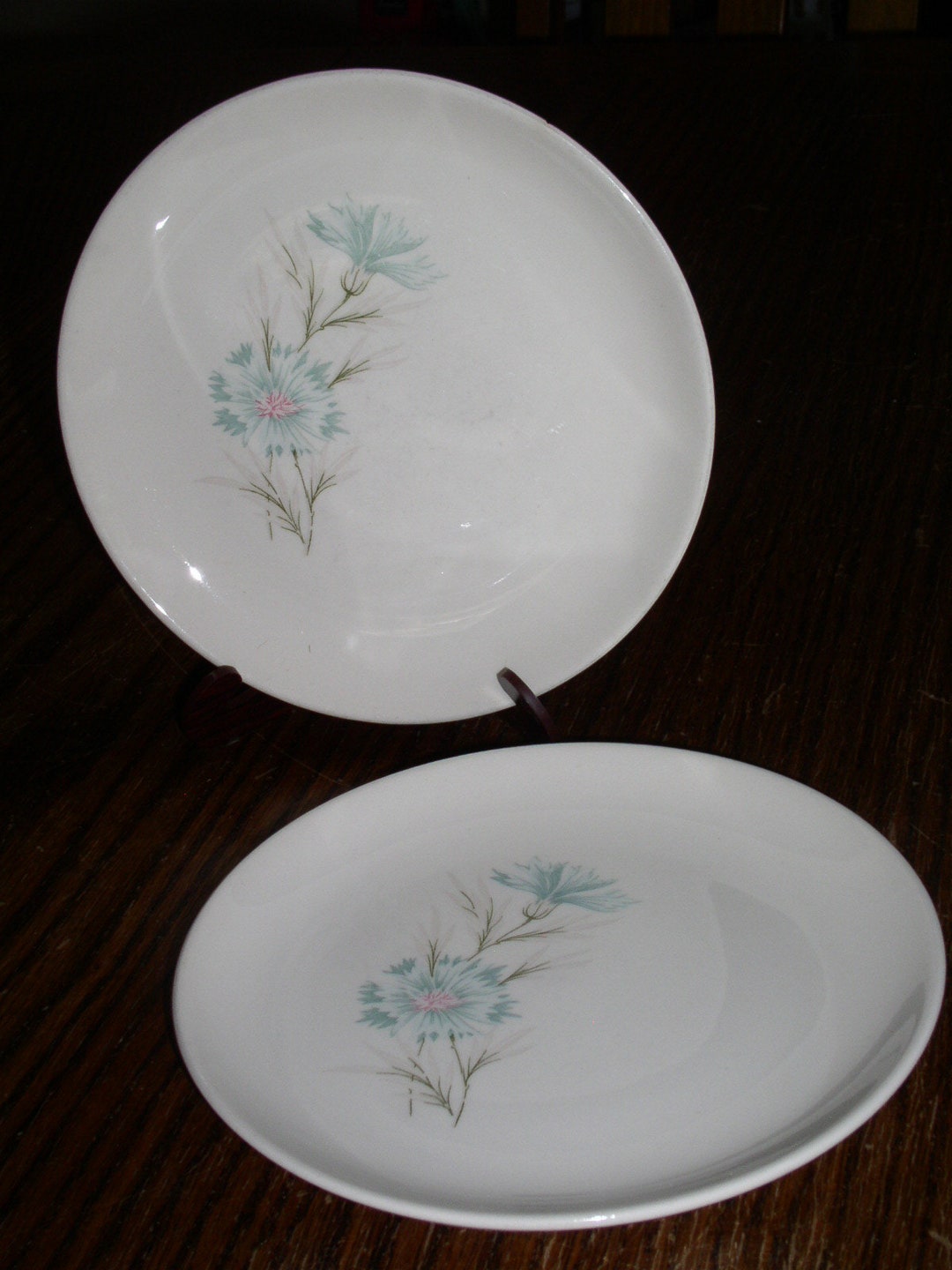 Set of 2 Taylor, Smith & Taylor TST BOUTONNIERE Pattern 6-3/4" Bread ...