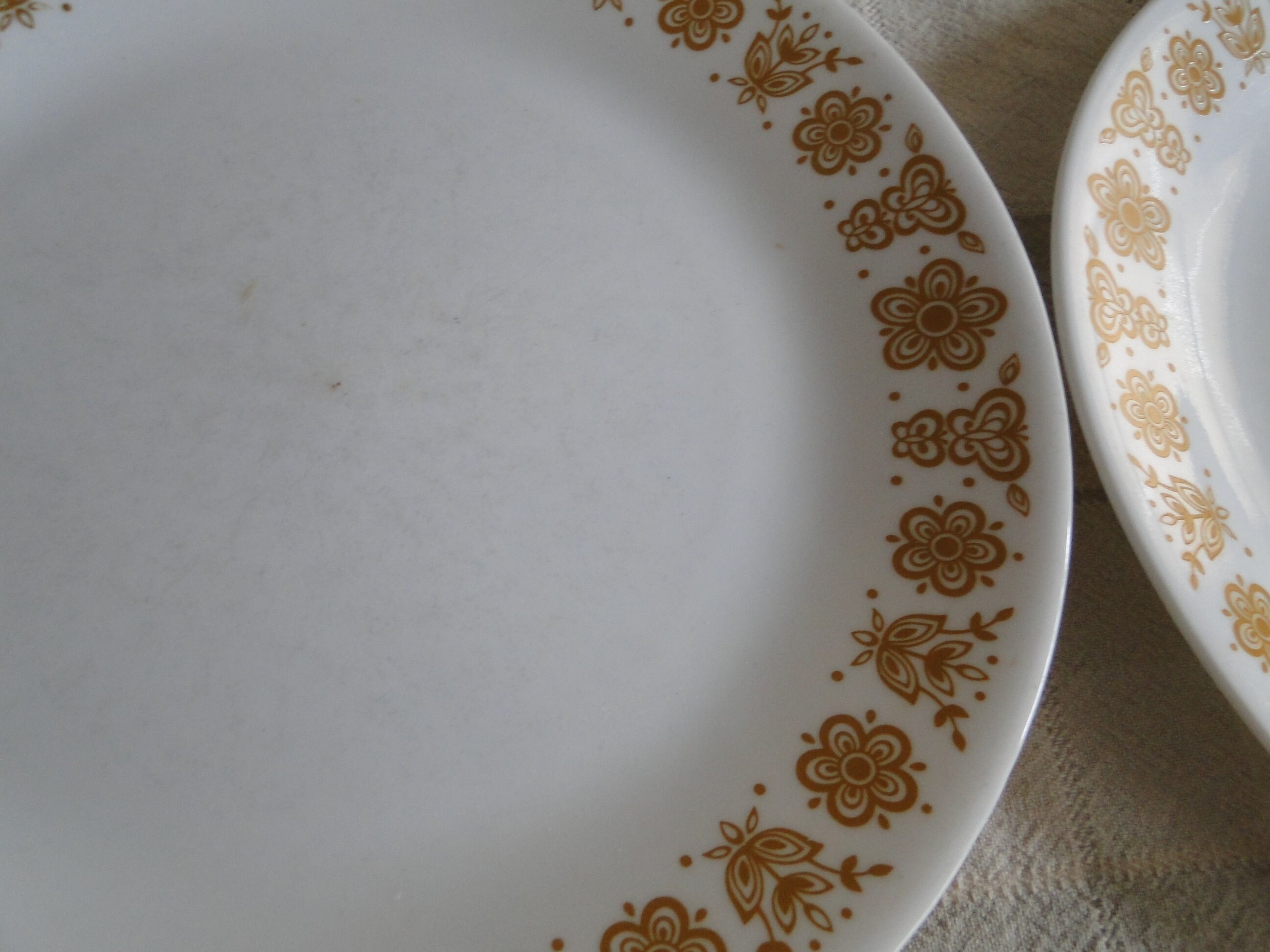 Set of 4 Corning Corelle BUTTERFLY GOLD Pattern 10-1/4 - Etsy
