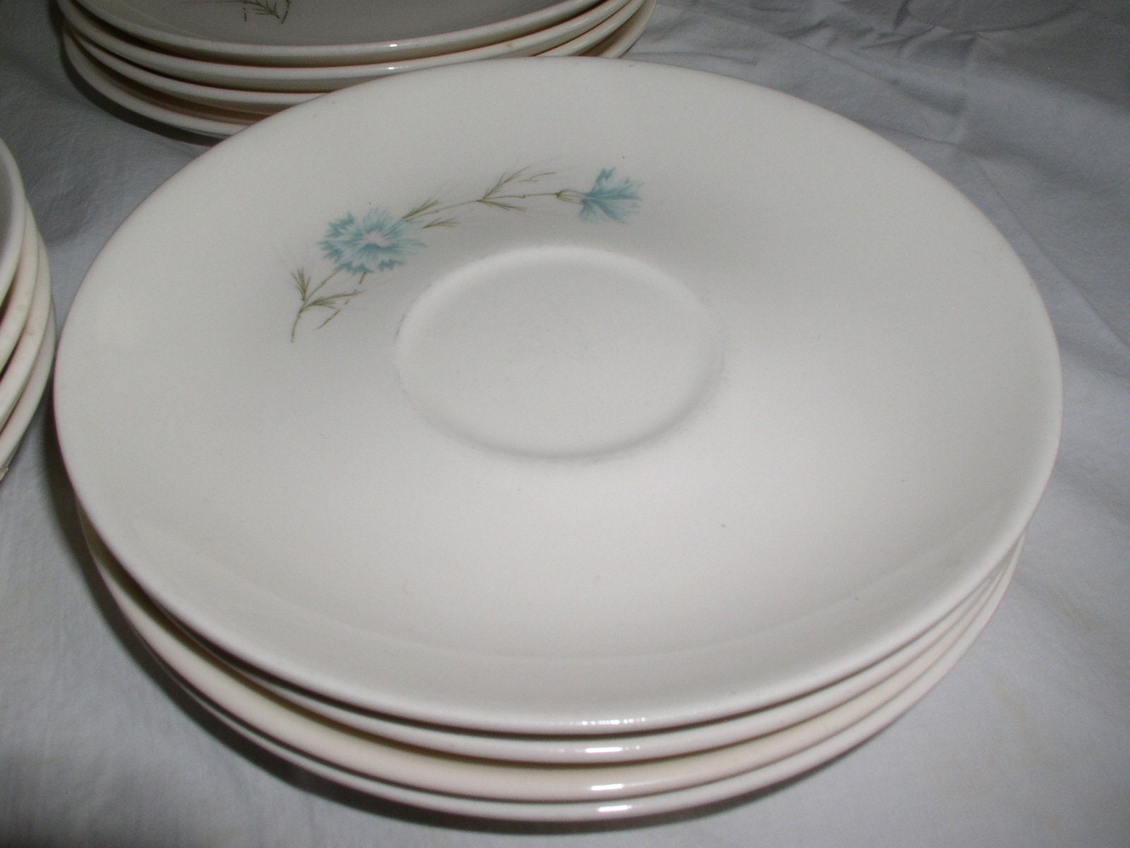Taylor Smith Taylor TST Boutonniere Pattern 20 Piece Dinnerware Set ...