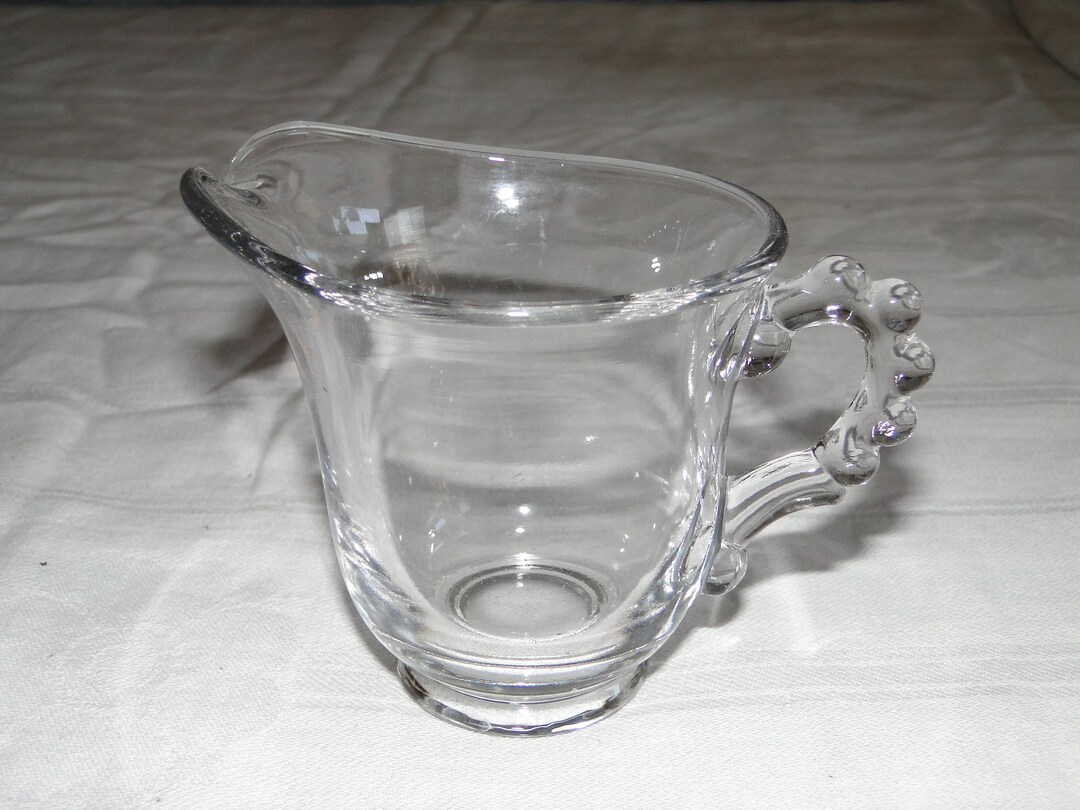 Imperial Glass CANDLEWICK Pattern Creamer - Etsy