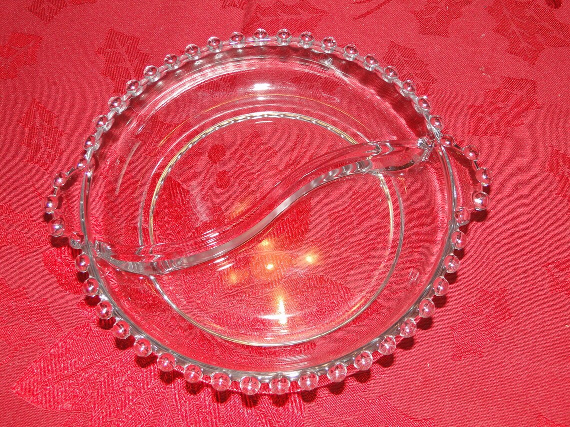 Imperial Glass CANDLEWICK Pattern 7-3/8" Divided Relish - Etsy