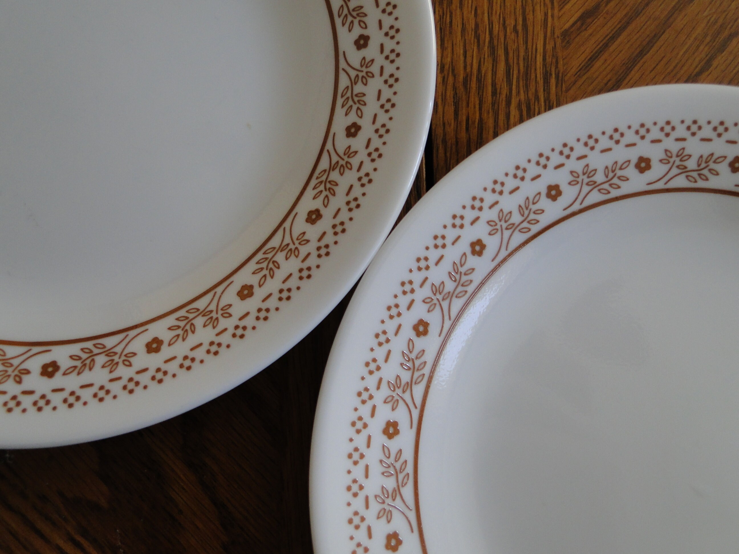 Set of 2 Corning Corelle GINGER Pattern 6-3/4 Bread Plates - Etsy