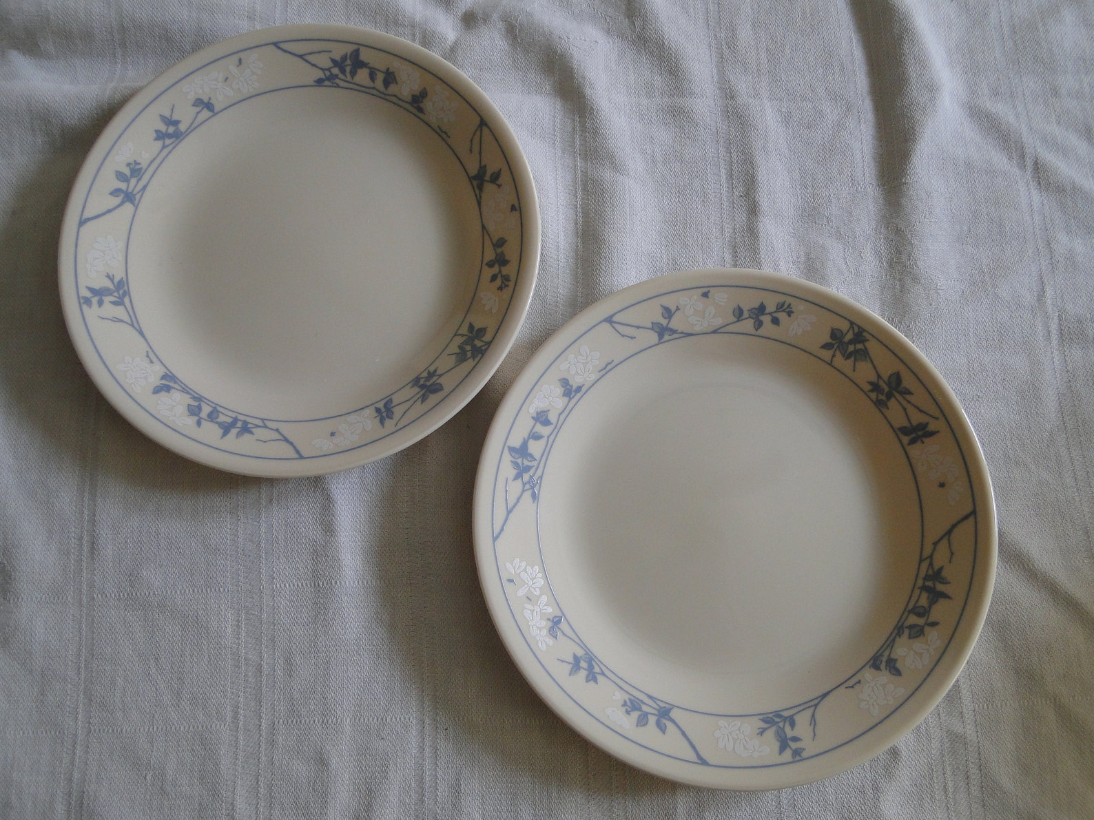 Set of 2 Corning Corelle FIRST OF SPRING Pattern 6-3/4 Bread Plates - Etsy