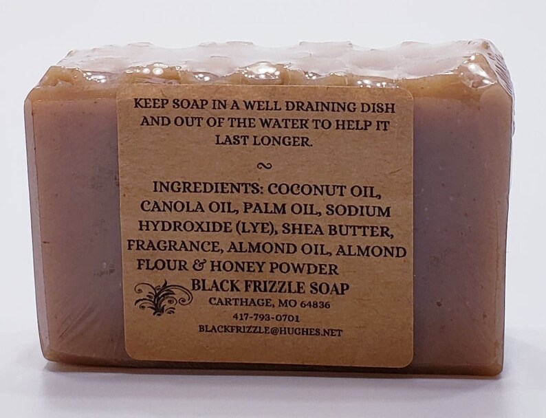 Honey Almond Soap - Etsy