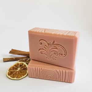 Rosewood & Bergamot all natural bar soap | Etsy