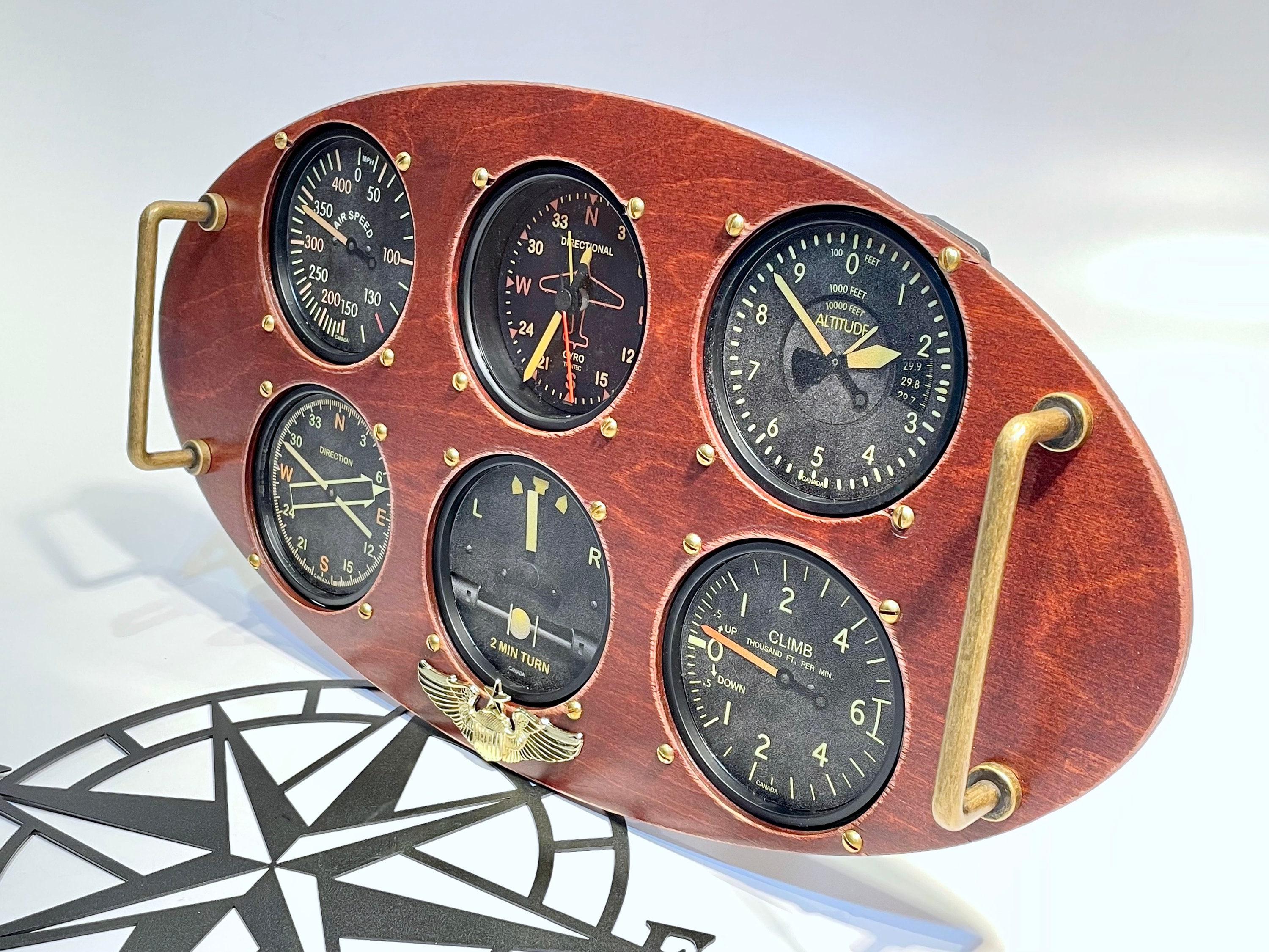 Aviation 6 Pack Serving Tray Vintage US Airmail Themed - Etsy