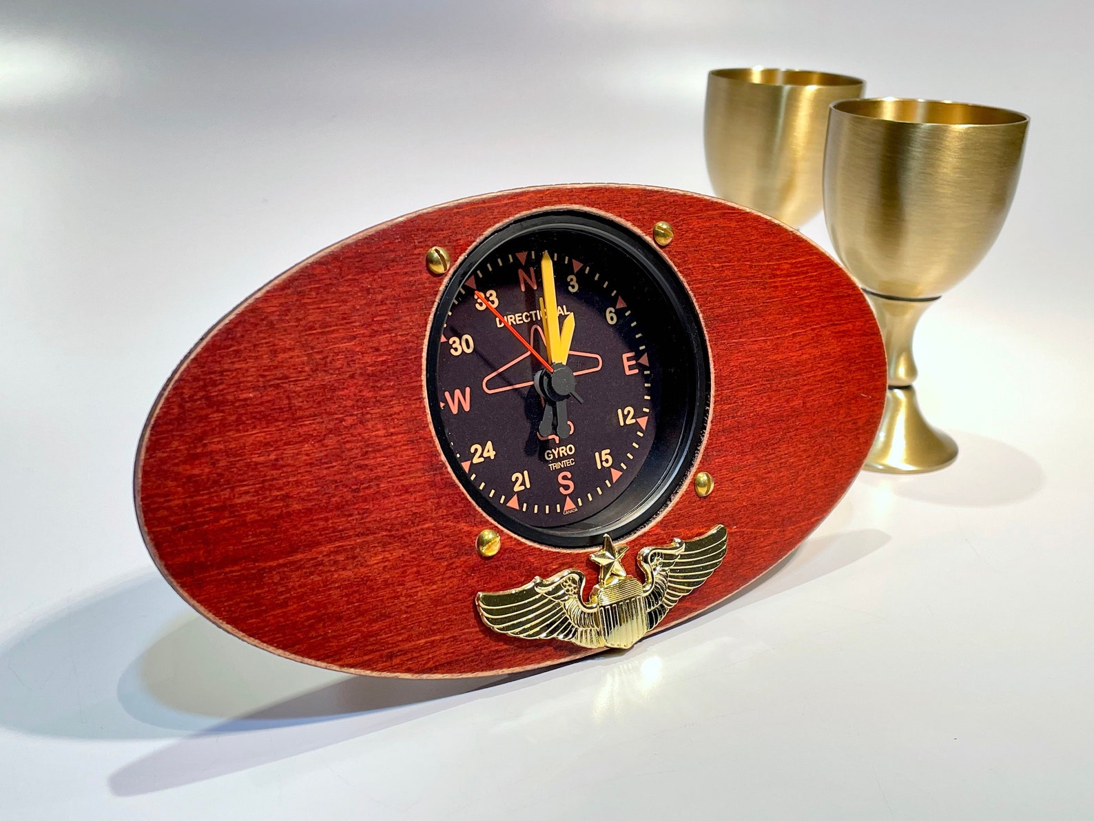 Aviation 6 Pack Serving Tray Vintage US Airmail Themed Flight Deck ...