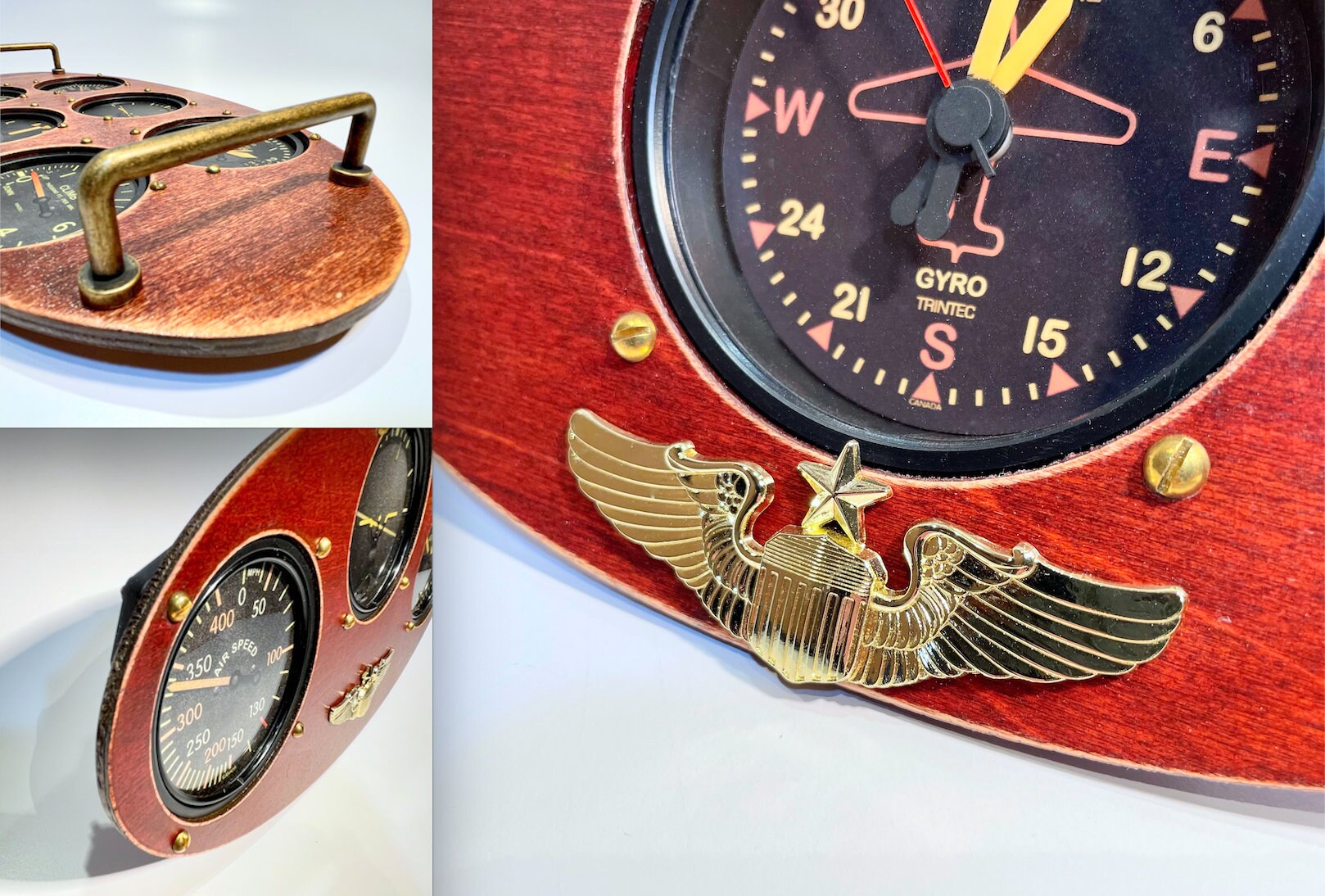 Aviation 6 Pack Serving Tray Vintage US Airmail Themed - Etsy