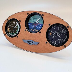 Cessna Six Pack Flight Deck Displays Private Pilot Home Decor Aviation ...