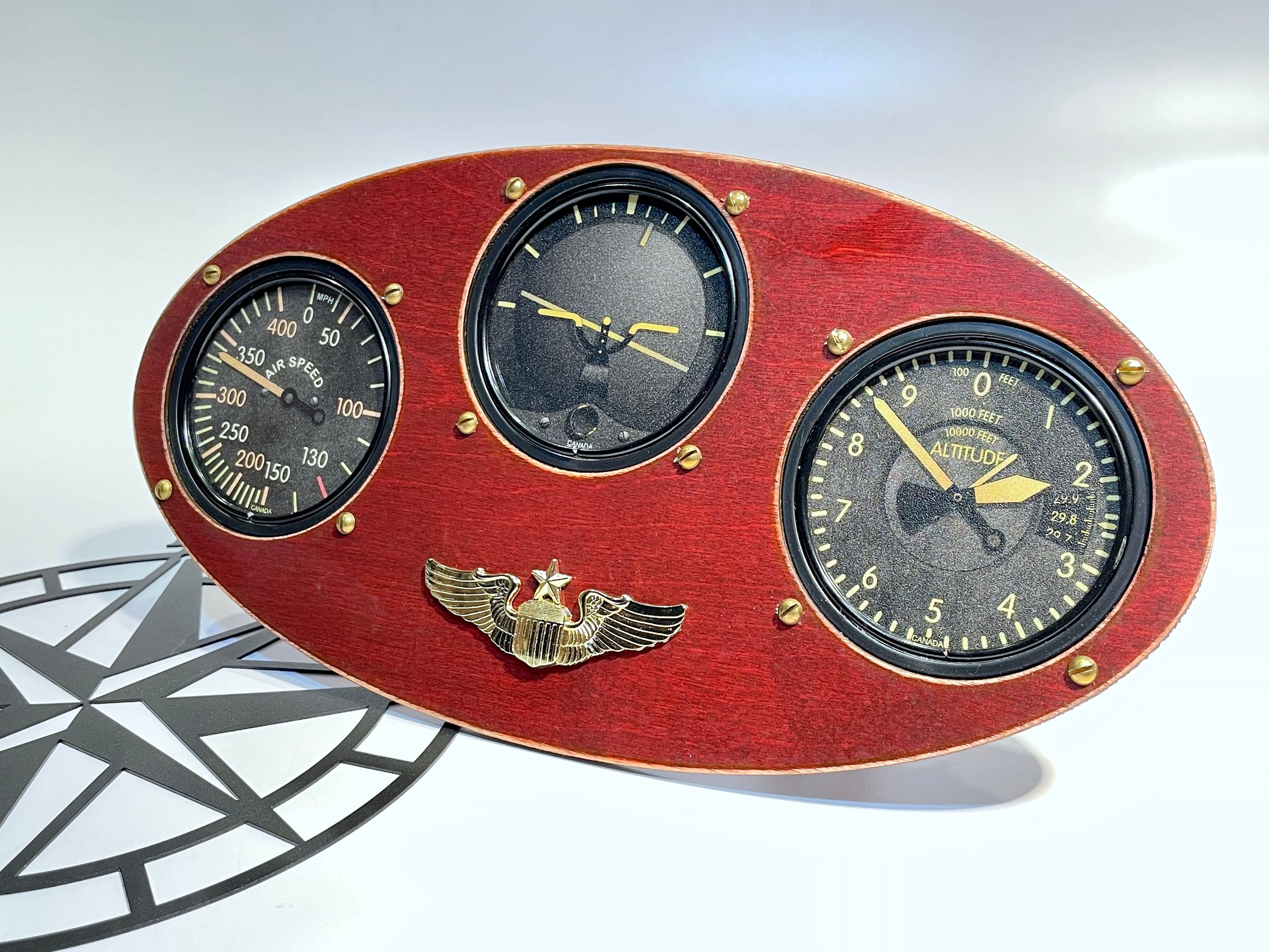 Aviation 6 Pack Serving Tray Vintage US Airmail Themed - Etsy