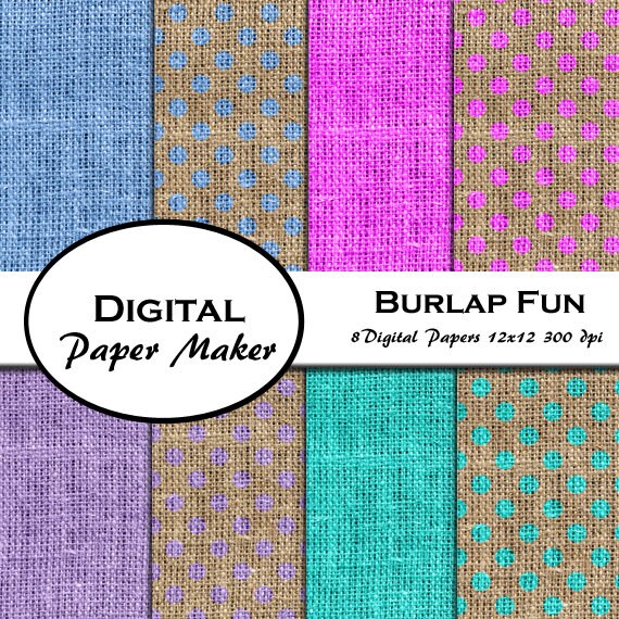Burlap colored Style Digital Paper Designs That Can Be Used - Etsy
