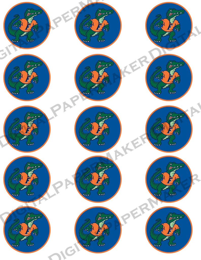 Florida Gators Party Pack to Use for Scrapbooking, Clipart, Backgrounds ...