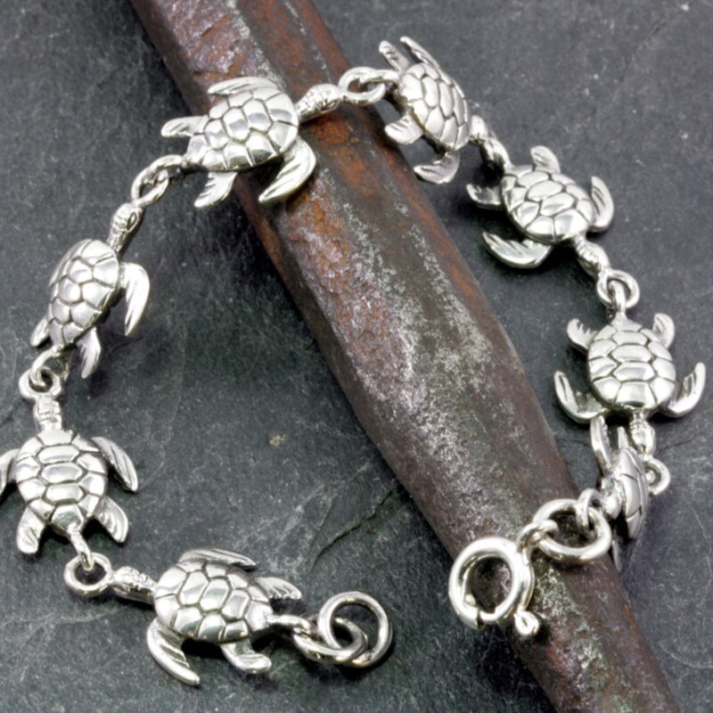 Turtle Bracelet - Etsy