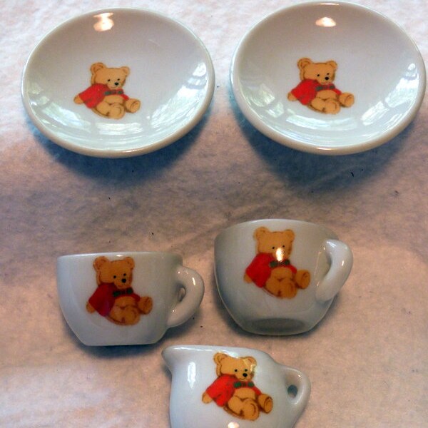 Bear Tea Set - Etsy