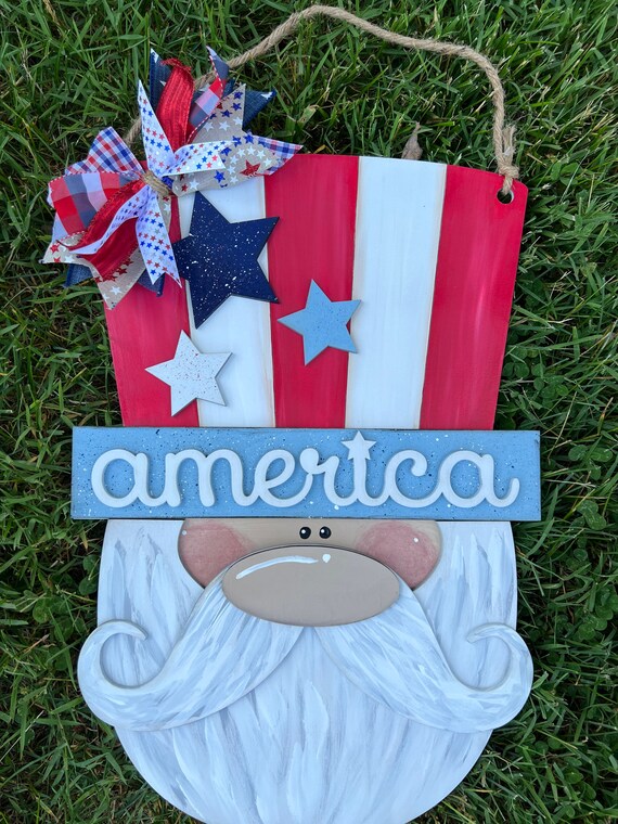 Uncle Sam Door Hanger | Etsy