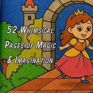 Princess, Unicorn, Fairy & Mermaid Coloring Pages for Girls | 52 ...